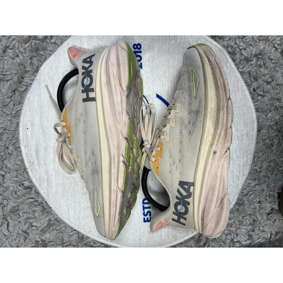 Shoes | Hoka Clifton 9 Tan | Poshmark